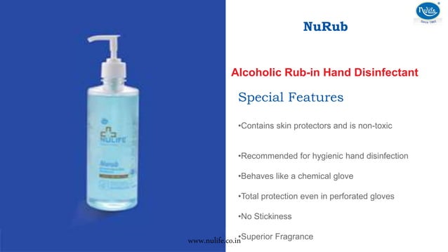 Alcoholic rub in hand disinfectant | PPTX | Medical Health