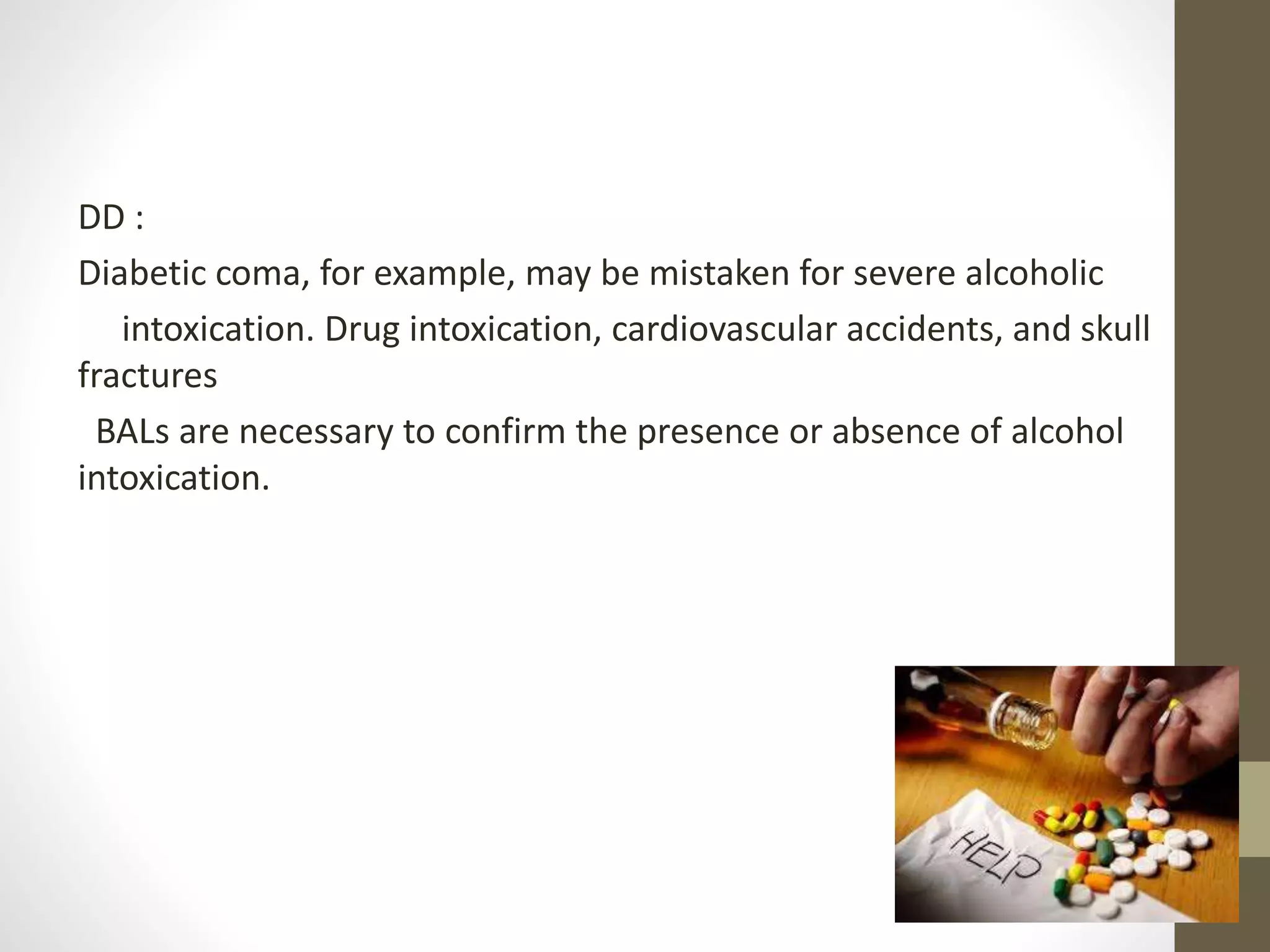 Alcohol intoxication | PPTX