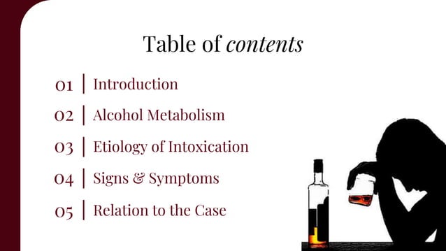 Alcohol Intoxication what is it, what are the risk factors | PPT