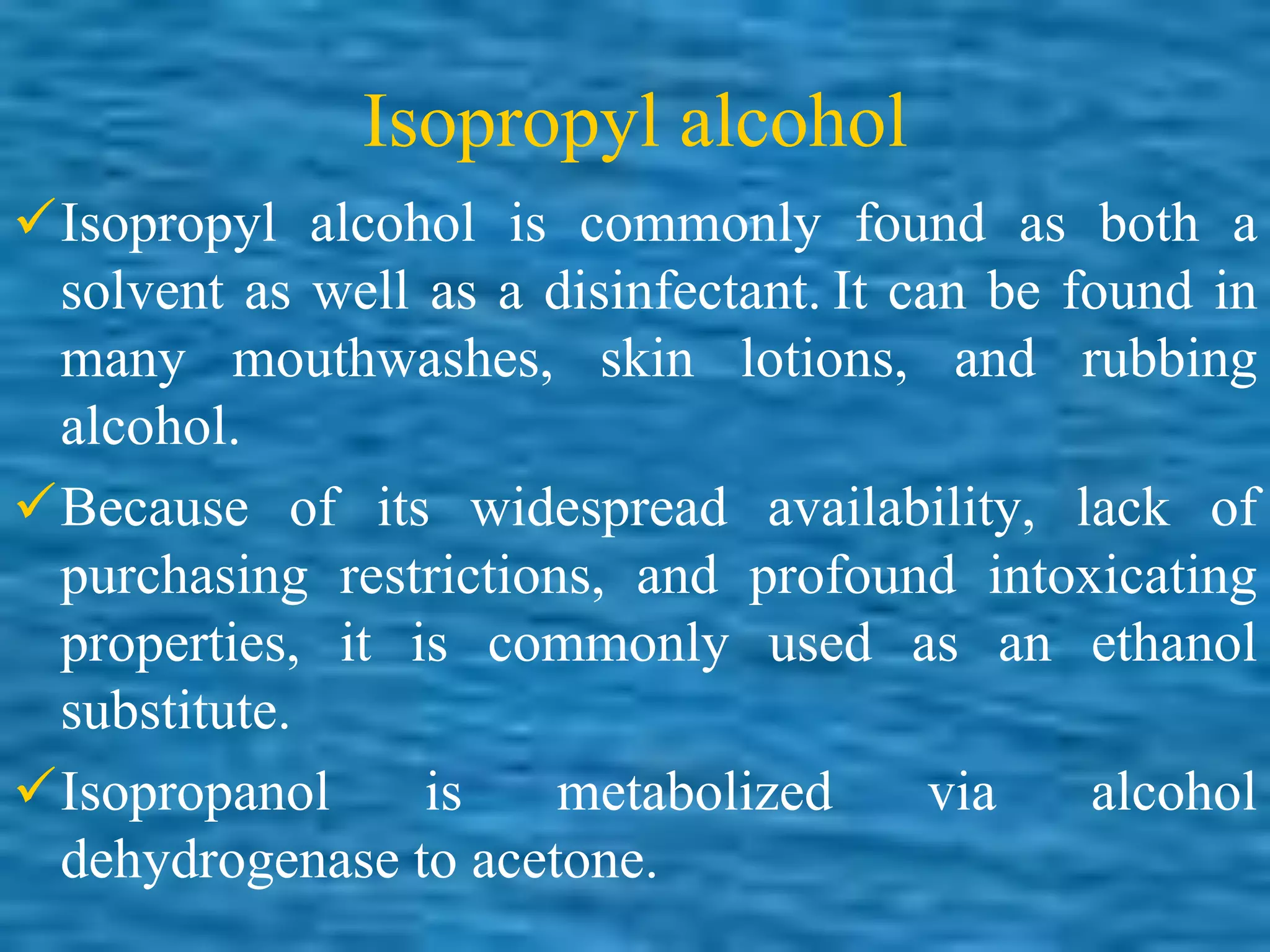 Alcohol intoxification | PPTX