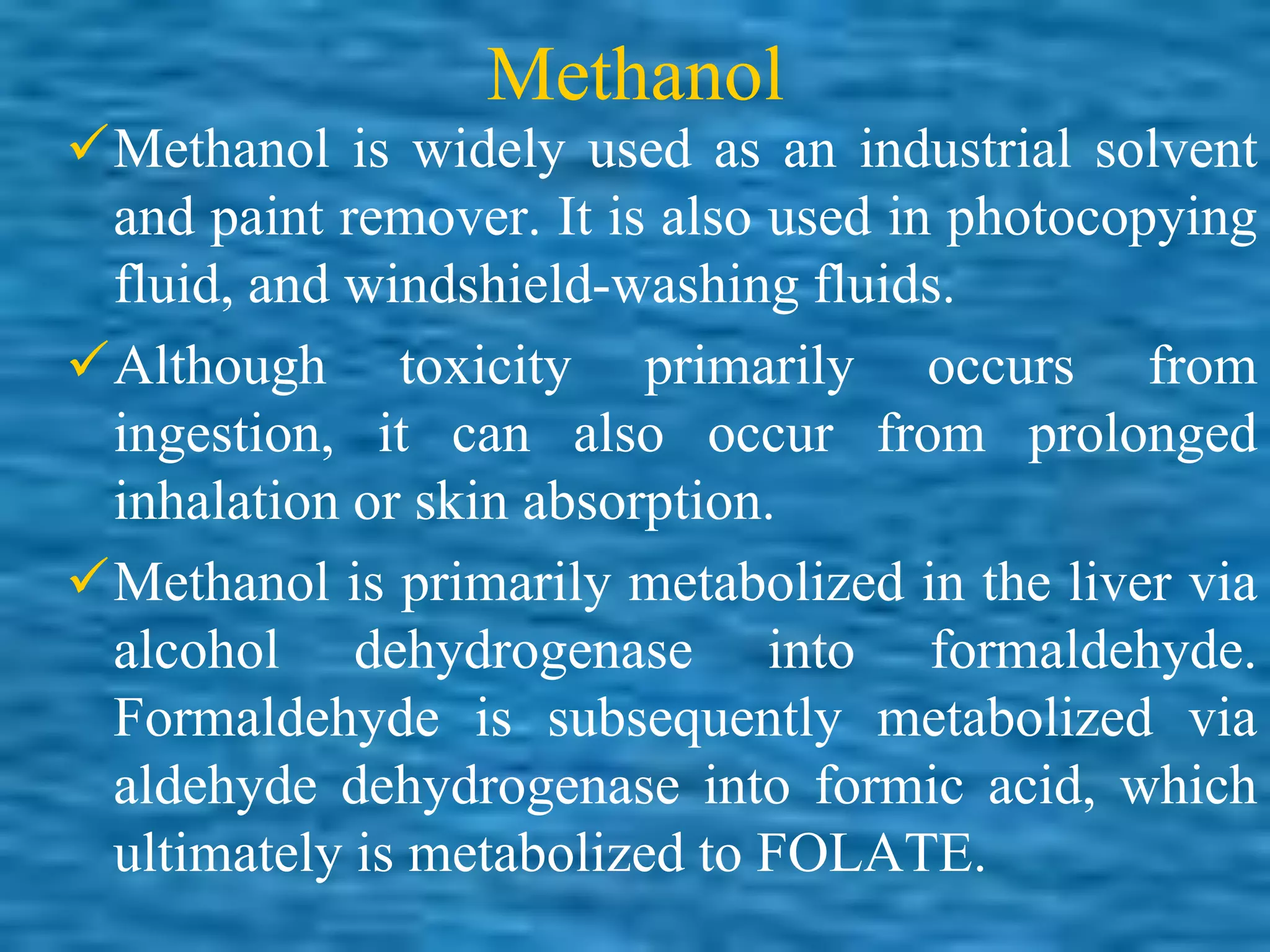 Alcohol intoxification | PPTX