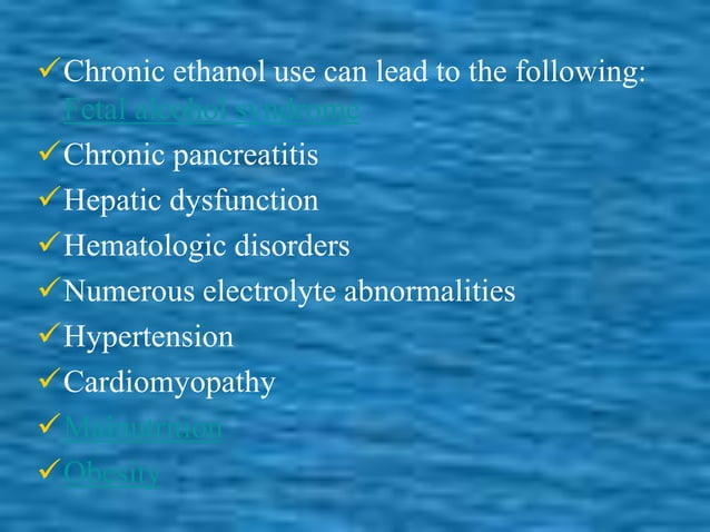 Alcohol intoxification | PPTX