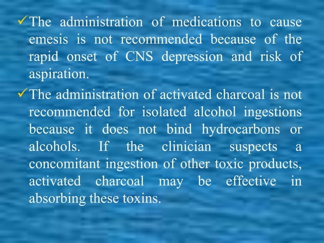 Alcohol intoxification | PPTX