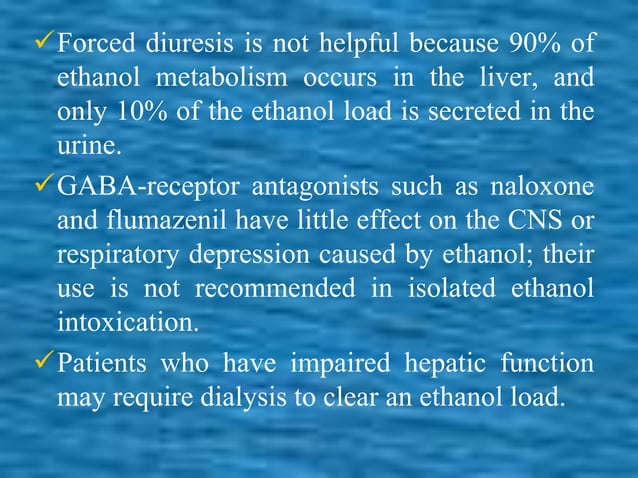 Alcohol intoxification | PPTX