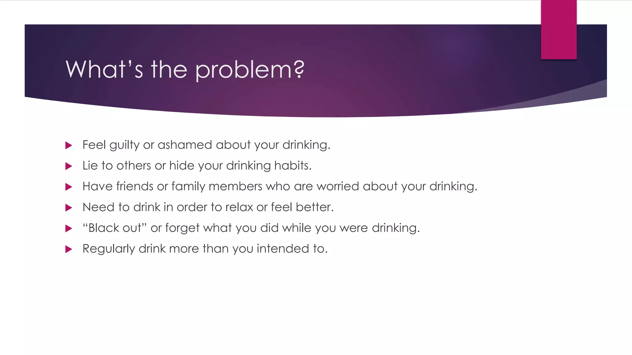 Alcoholism | PPTX | Substance Abuse | Diseases and Conditions