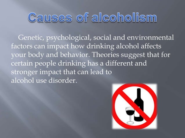 Alcoholism | PPTX