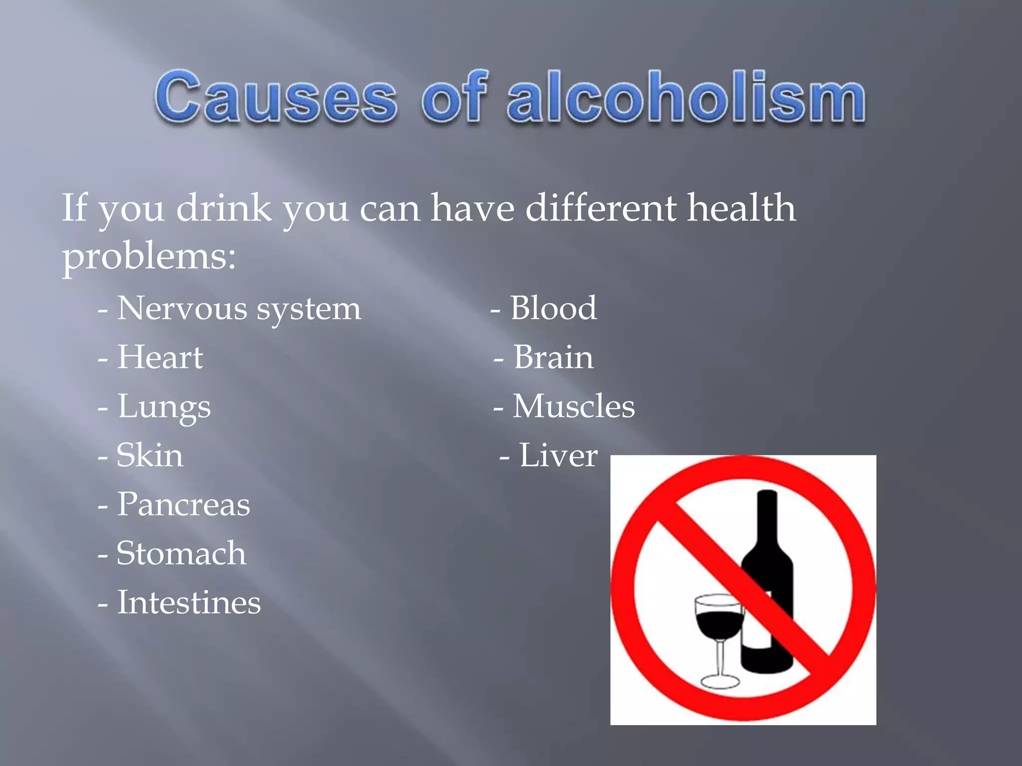 Alcoholism | PPT