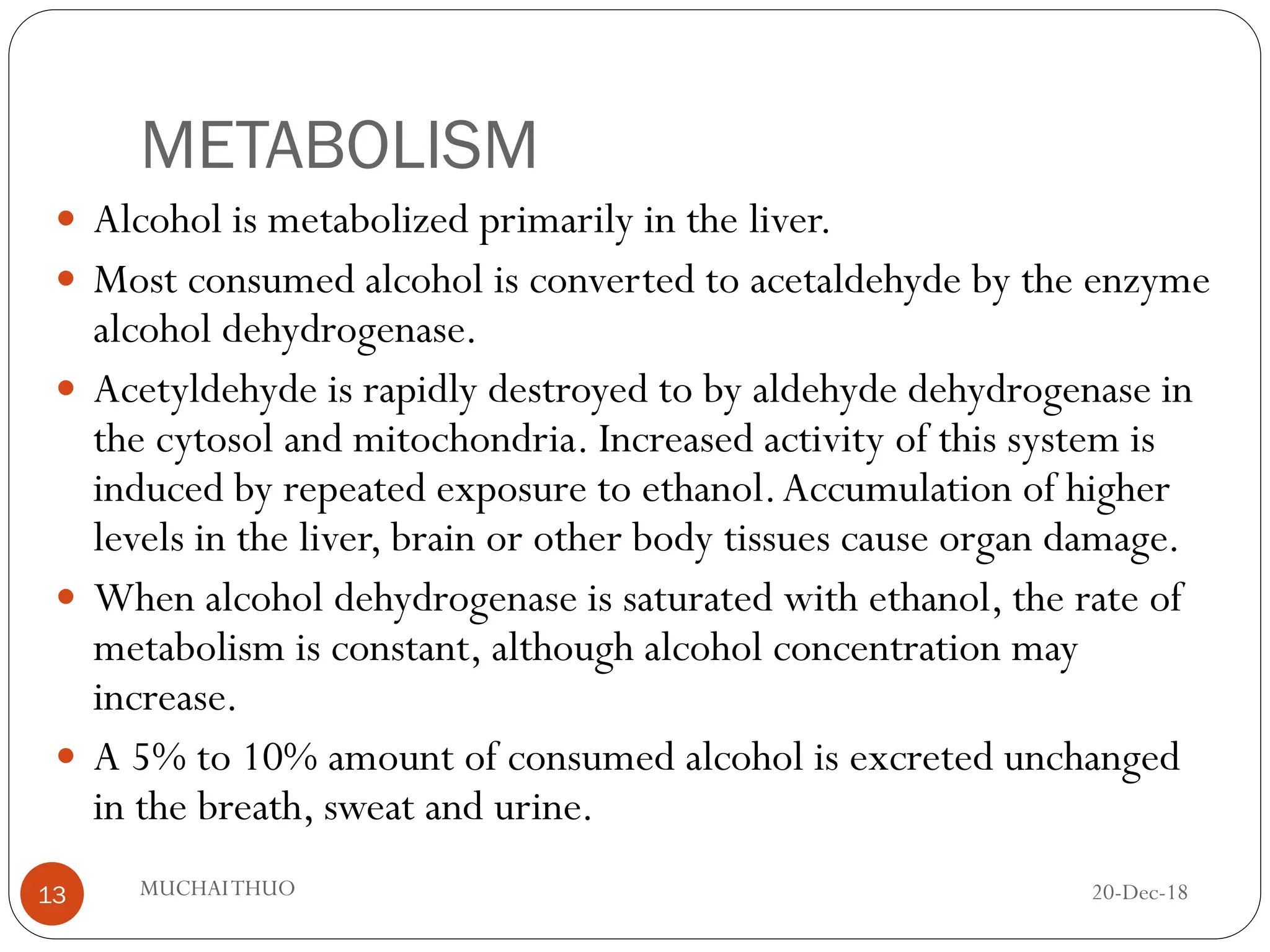 ALCOHOLISM AND ANESTHESIA. ANESTHESIA CONSIDERATIONS | PDF