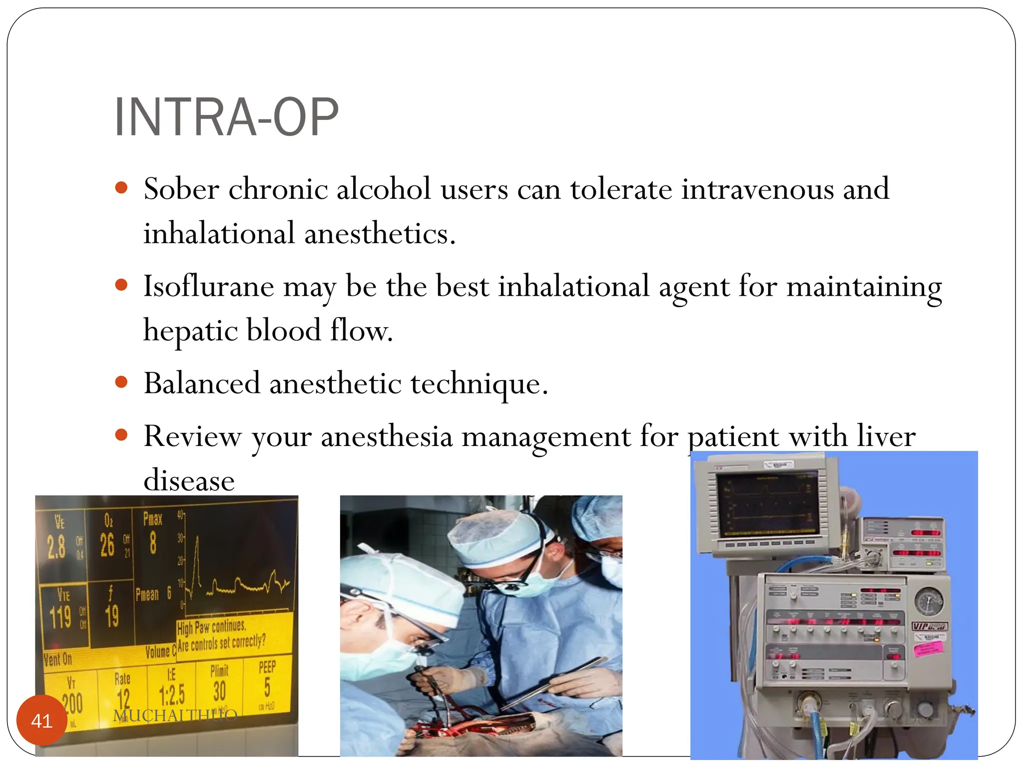 ALCOHOLISM AND ANESTHESIA. ANESTHESIA CONSIDERATIONS | PDF