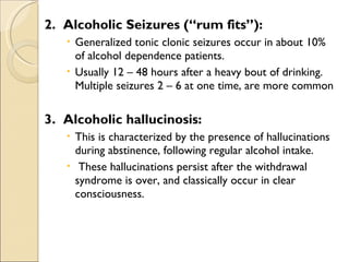 Alcoholism and associated disorders | PPT