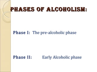 Alcoholism and associated disorders | PPT