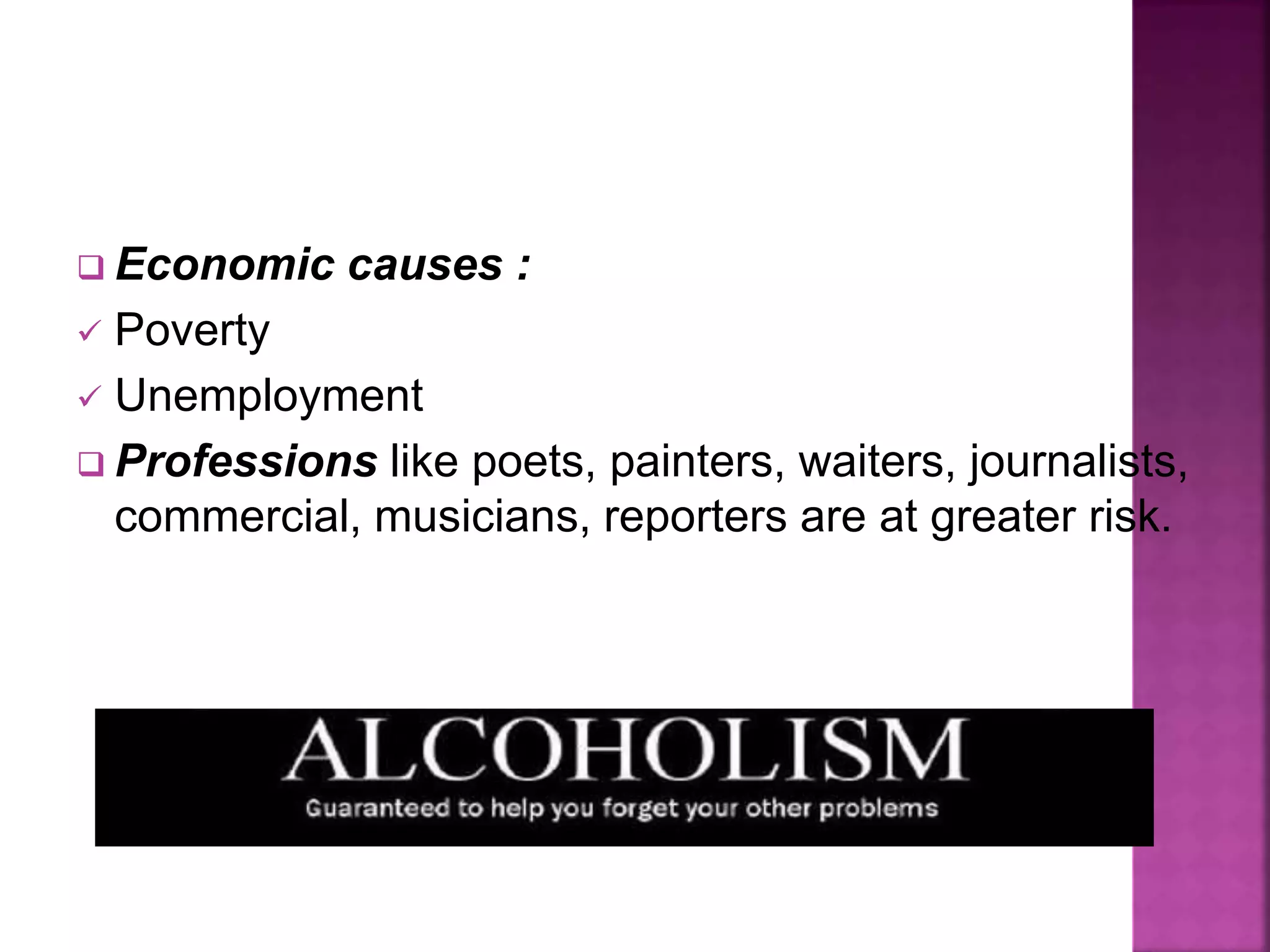 Alcoholism | PPTX | Substance Abuse | Diseases and Conditions