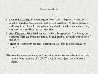 Alcoholism powerpoint | PPTX