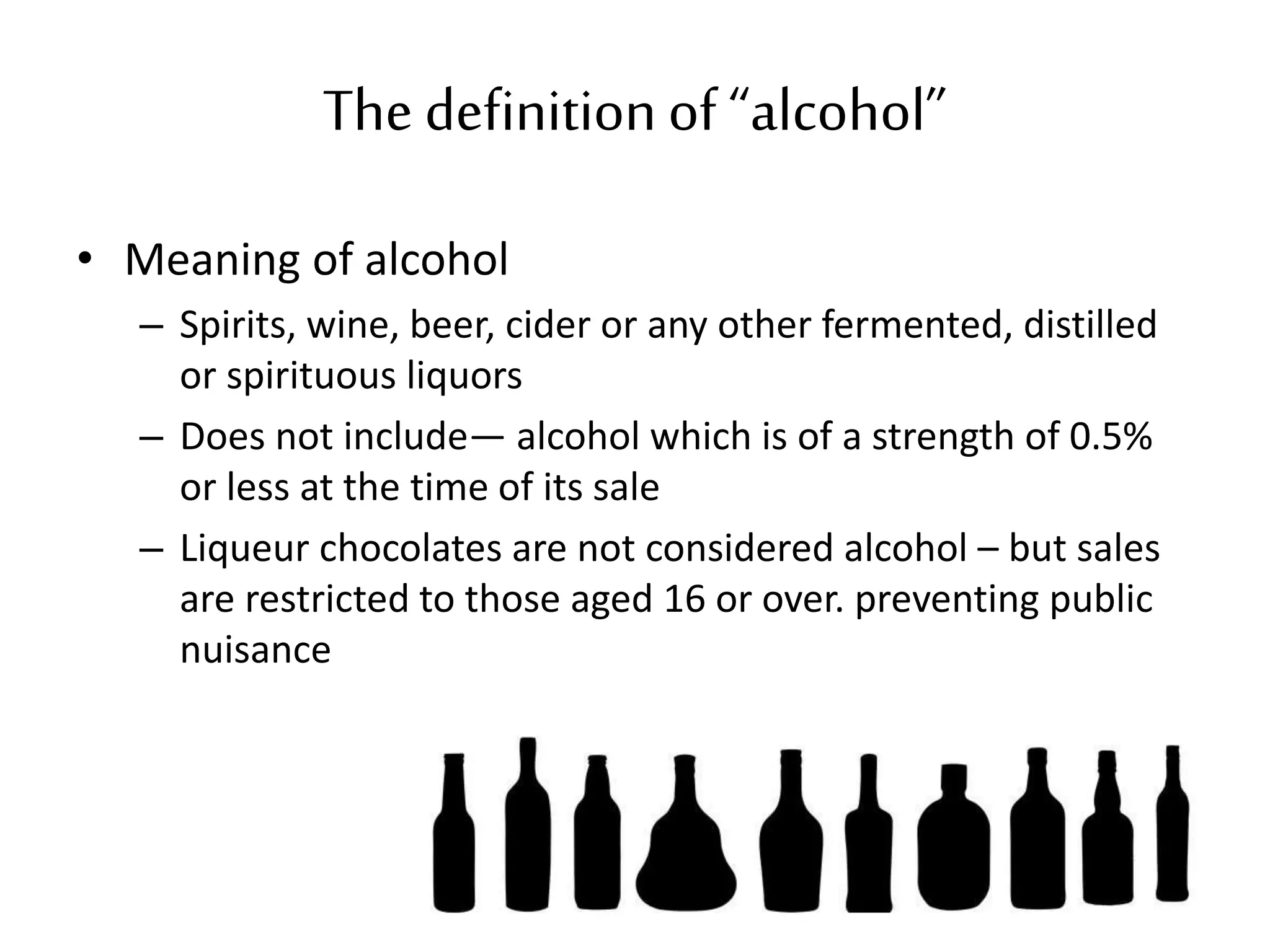 Staff Alcohol Licence Training | PPTX