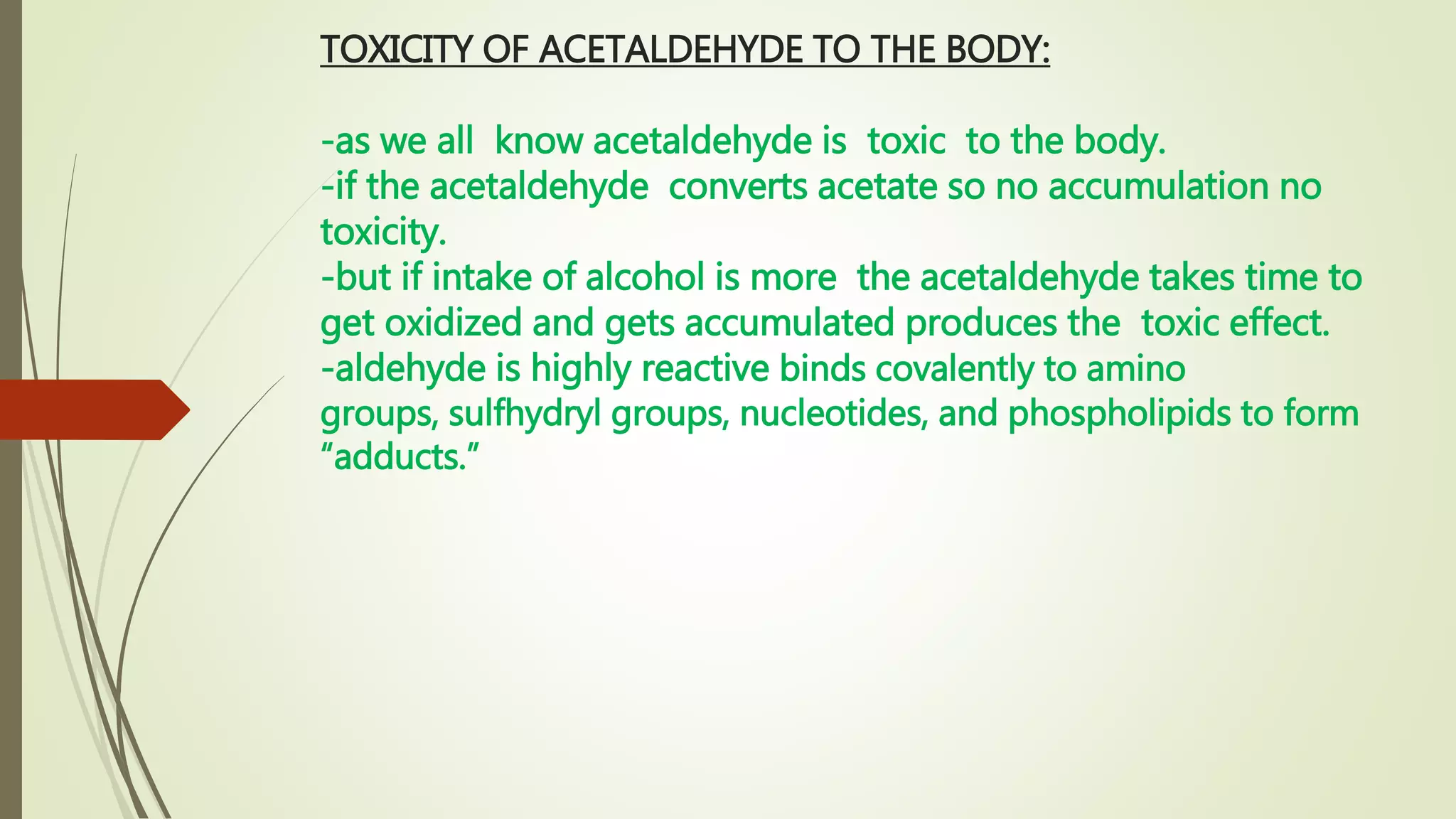 Alcohol metabolism (2) | PPTX