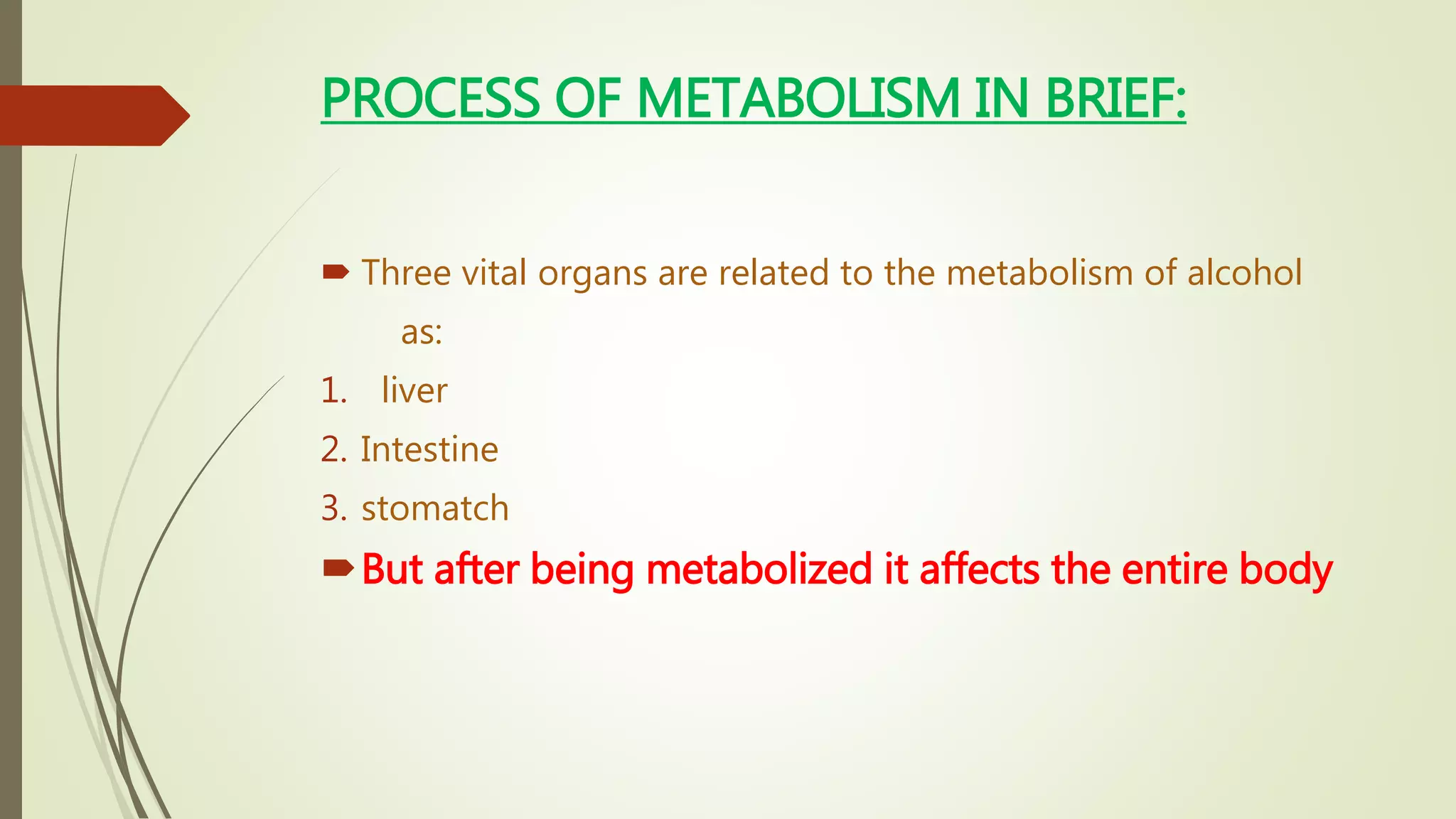 Alcohol metabolism (2) | PPTX