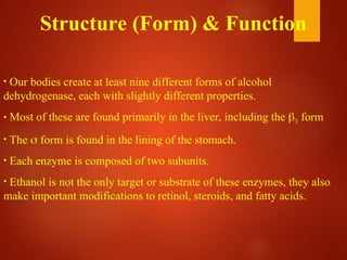 Alcohol_Metabolism lecture biochemistry detailed lectuer | PPT
