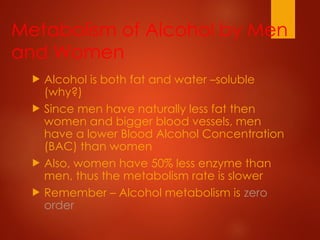 Alcohol_Metabolism lecture biochemistry detailed lectuer | PPT