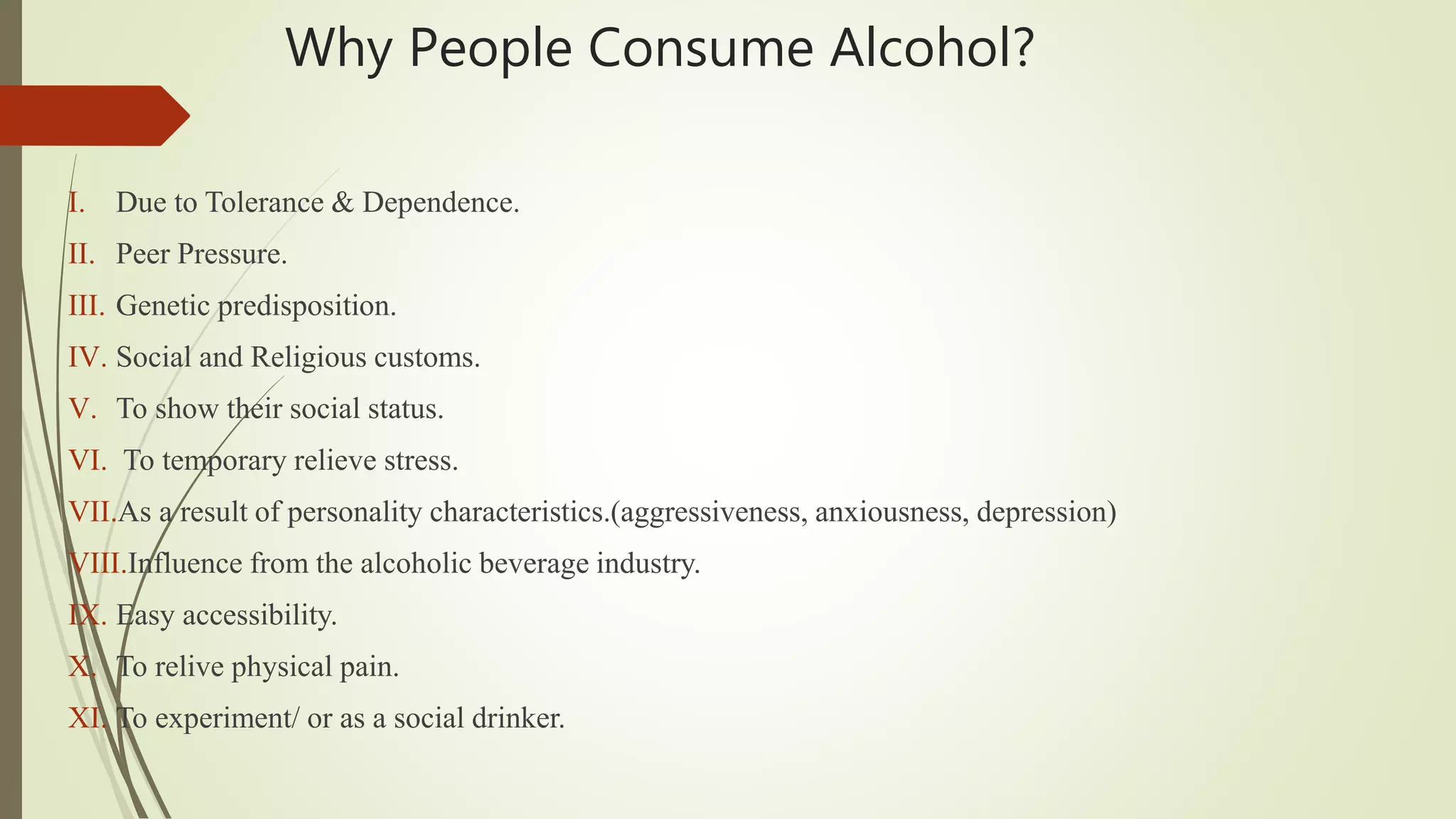 Alcohol misuse | PPTX