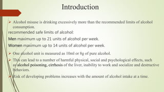 Alcohol misuse | PPT