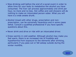 Alcohol Moderate Tips | PPT