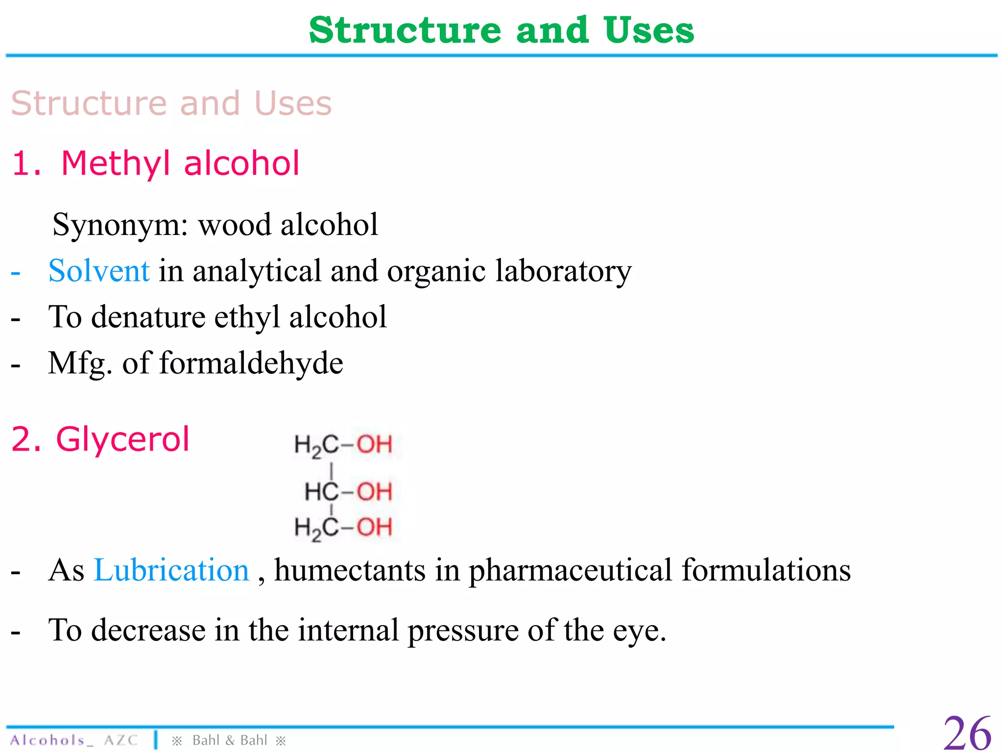 ALCOHOL_Organic Chemistry _ B. Pharm.pptx