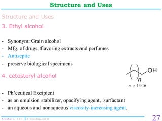 ALCOHOL_Organic Chemistry _ B. Pharm.pptx