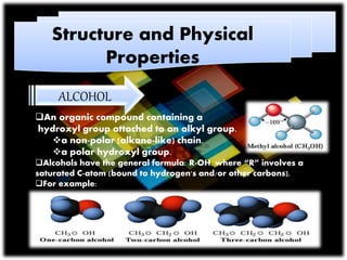 Alcohol in organic chemistry | PPTX