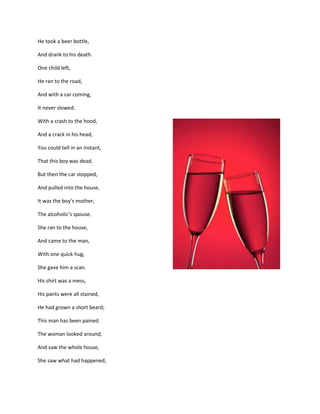 Health Alcohol Poem | PDF