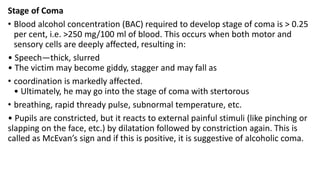Alcohol poison by dr paresh kared | PPTX | Substance Abuse | Diseases ...