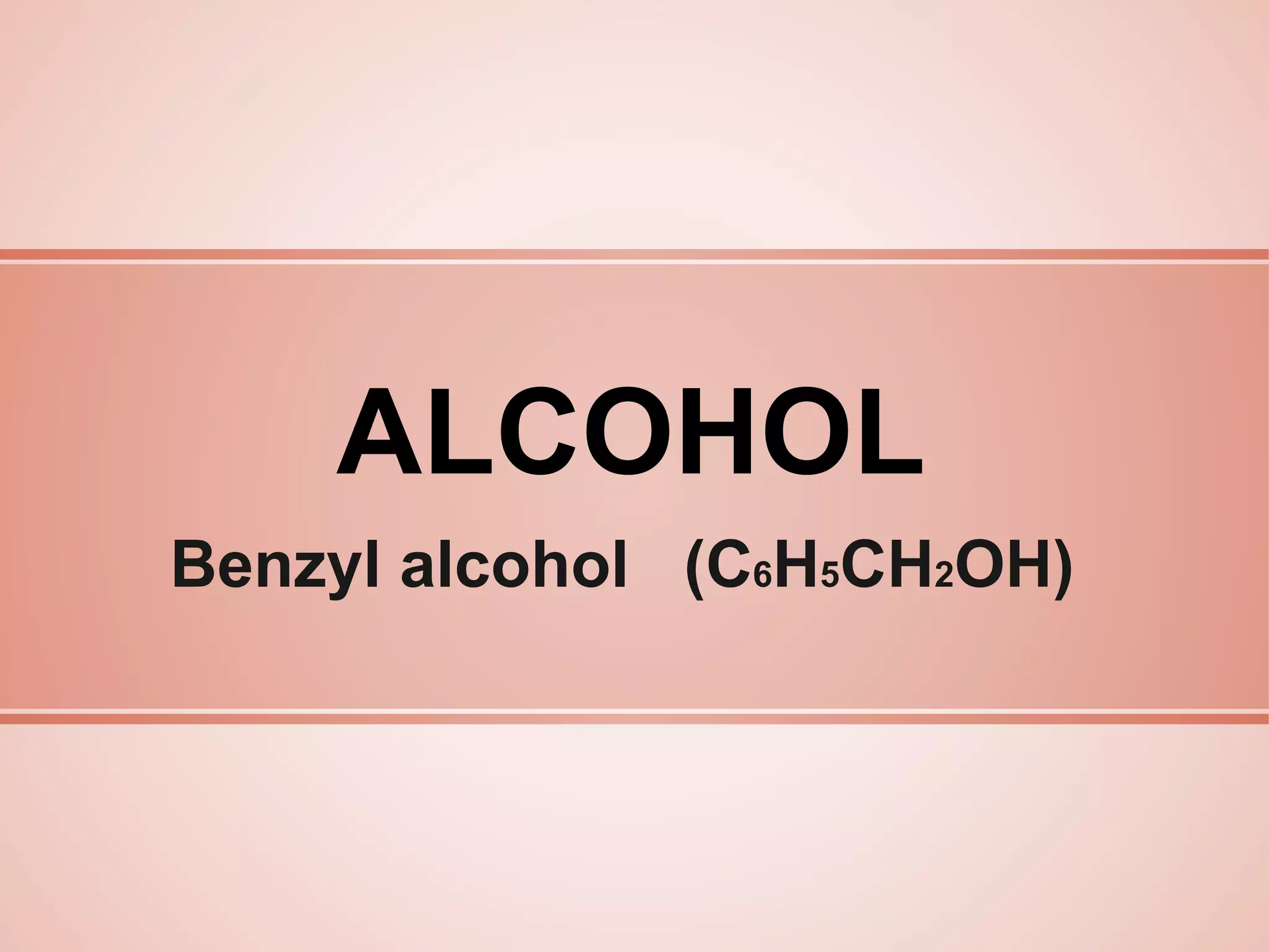 Alcohol ppt | PPT