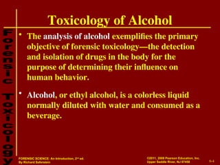 alcohol and medicolegal aspects forensic toxicology | PPT