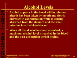 alcohol and medicolegal aspects forensic toxicology | PPT