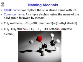 Organic Chemistry Alcohol presentation