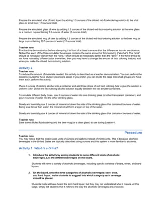 Alcohol presentation interactive | DOCX | Alcoholic Beverages | Food ...