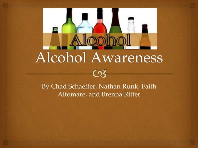 Alcohol project | PPT