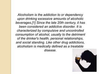 Alcohol related diseases | PPTX