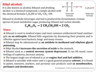 Ethyl Alcohol Structure