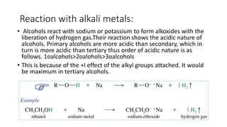 Alcohols | PPTX