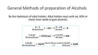 Alcohols | PPTX