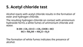 Presentation on alcohol, types of alcohol and properties of alcohol | PPTX