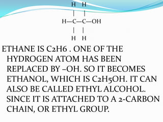 Alcohols group 4 | PPT | Free Download