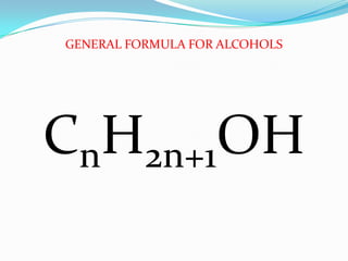 Alcohols group 4 | PPTX
