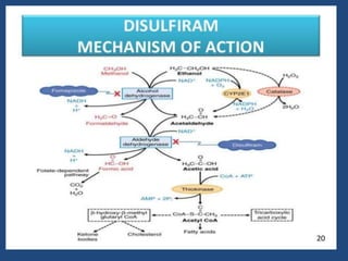 Alcohols and disulfaram | PPTX