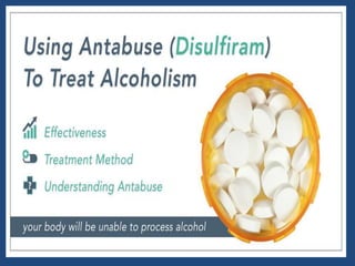 Alcohols and disulfaram | PPT
