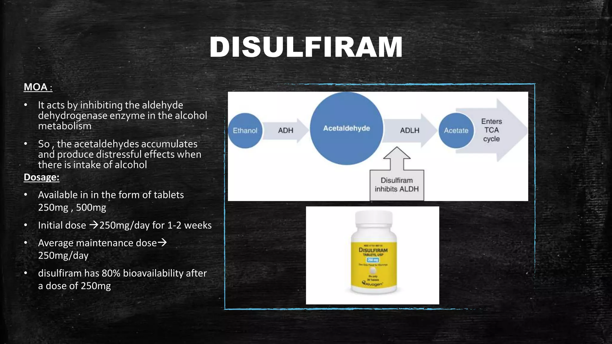 Alcohols and disulfiram BY N J V S PAVAN | PPTX
