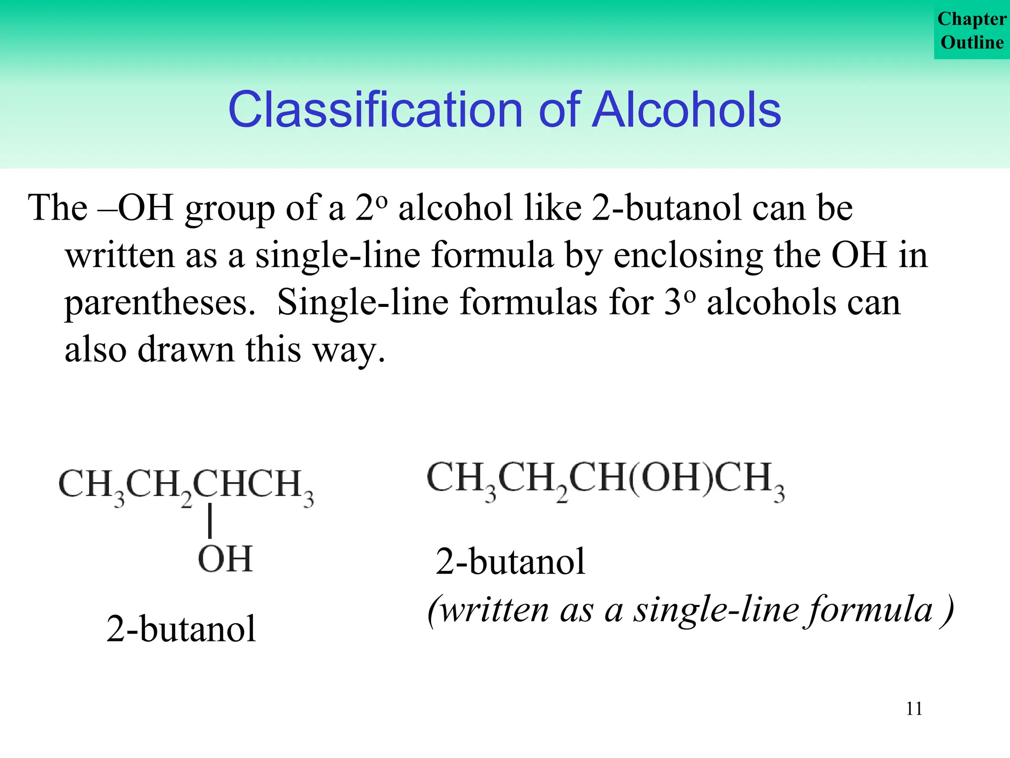 Alcohols complementary 11° grade chemistry | PPT