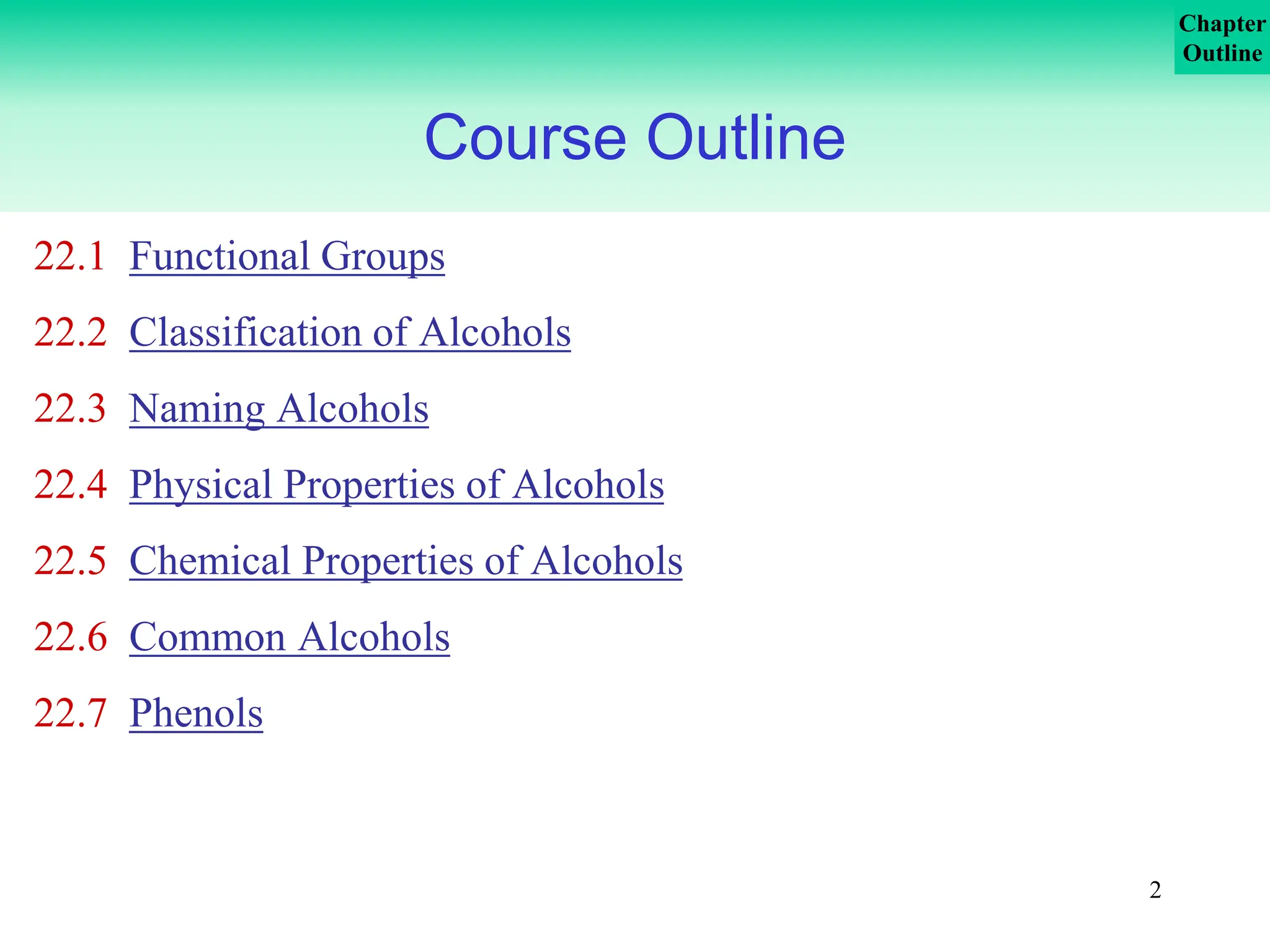 Alcohols complementary 11° grade chemistry | PPT