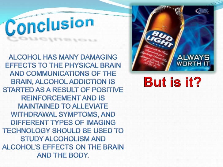 Alcohol’S Effects On The Brain