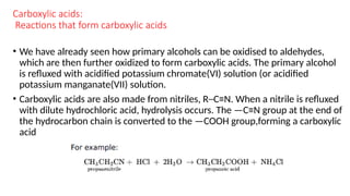 Alcohols, esters and carboxylic acids.pptx